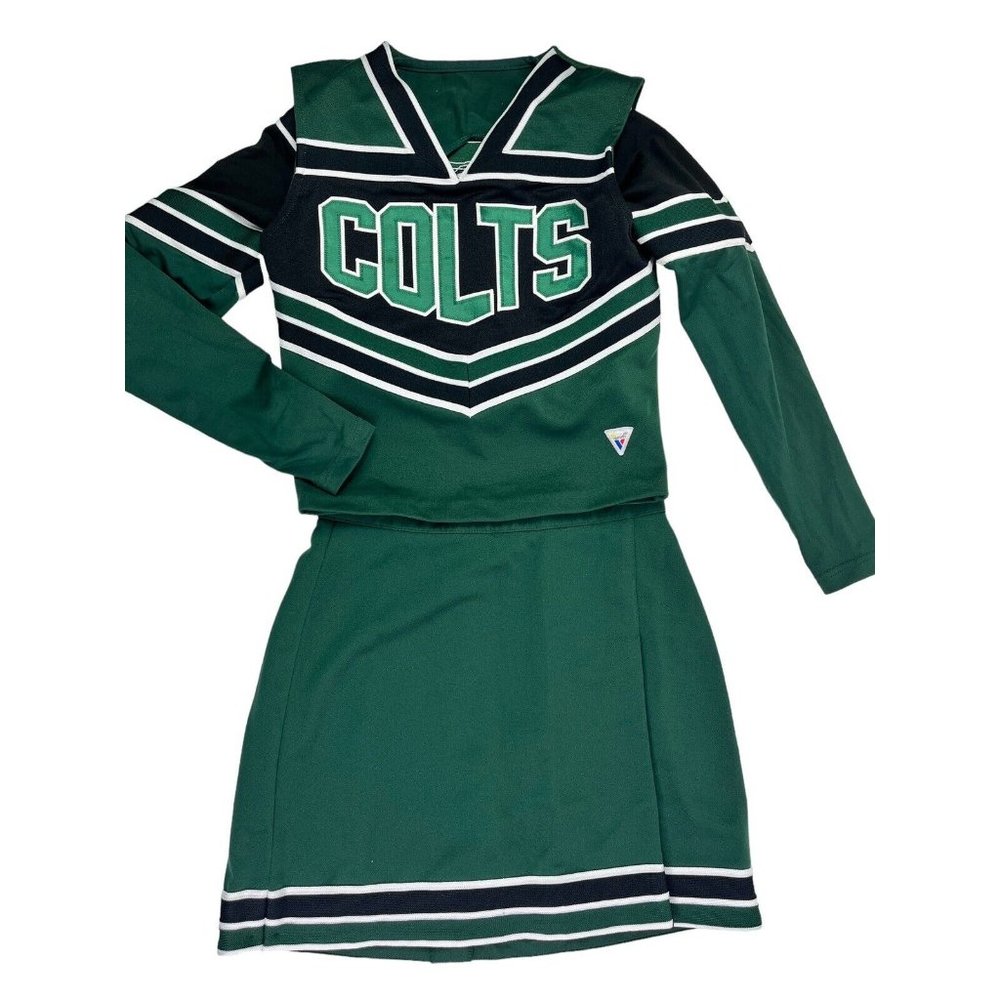 3 Pc Cheerleader Uniform Outfit Teen Halloween Costum… - Gem